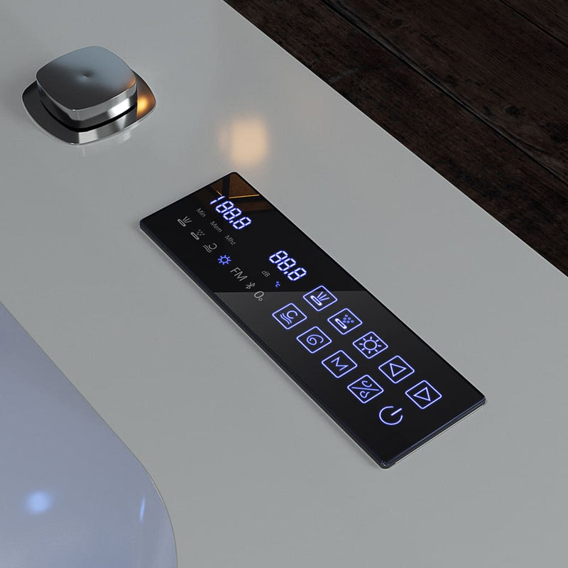 Luxury 2 Person Whirlpool Tub | Empava 71JT802