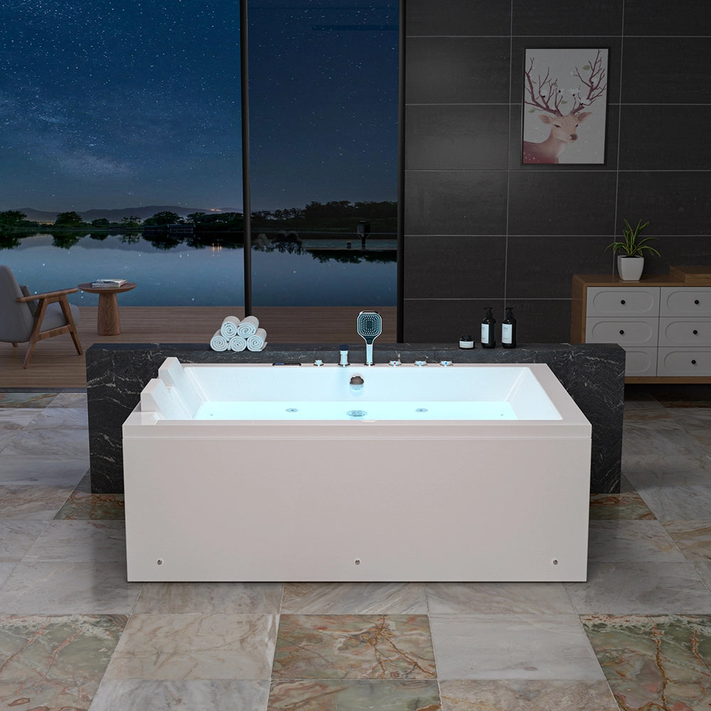 2 Person Soaking Tub | Empava 71PRO04