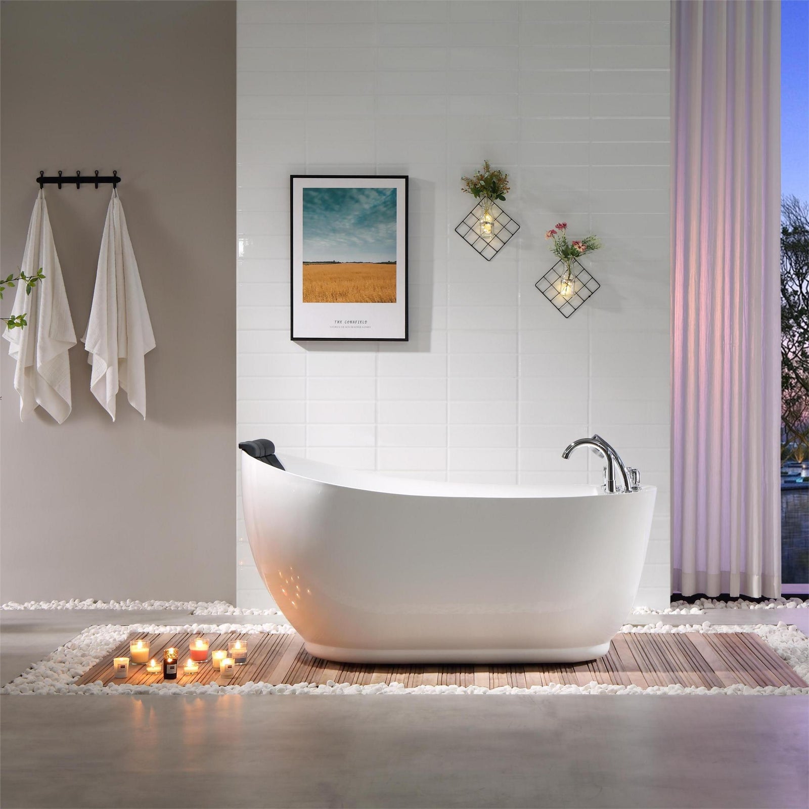 Affordable Freestanding Whirlpool Tubs | Empava 67AIS05