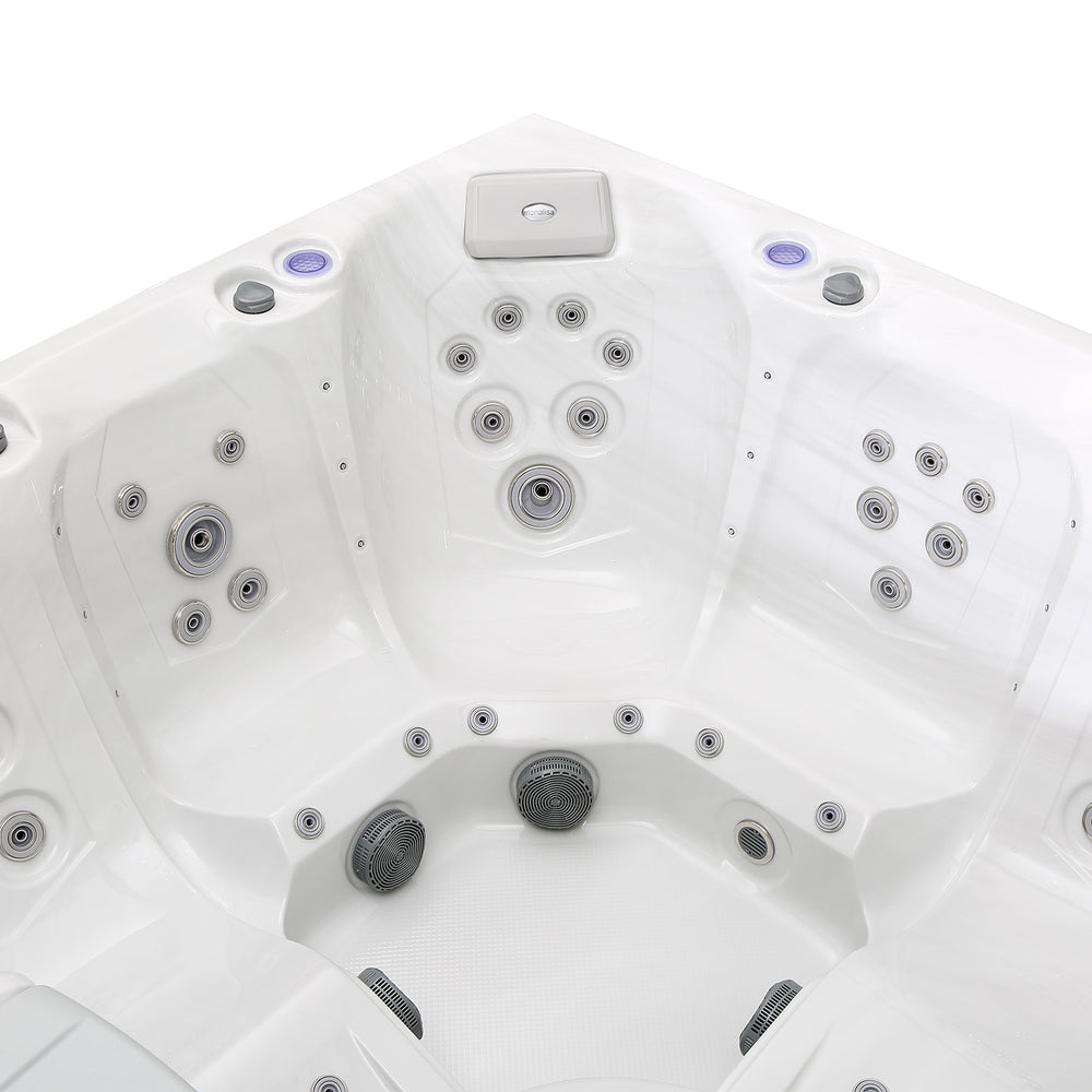 Spacious 6 Person Tub for Family Fun | Empava SPA3550